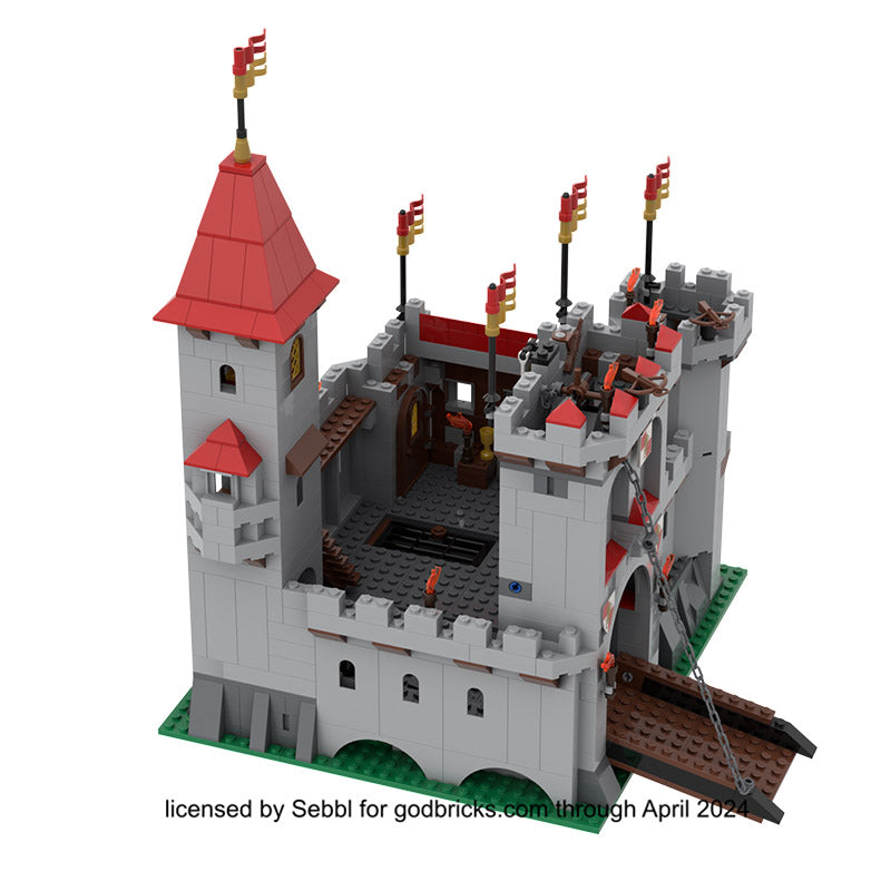 3 in 1 Medieval Lion Knight Castle – godbricks