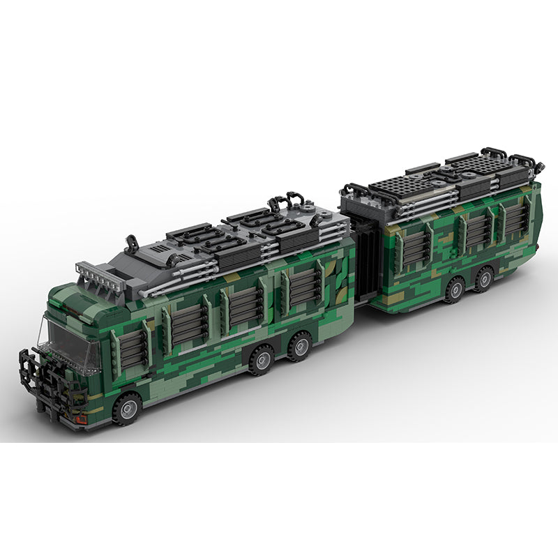 MOC-112801 Jurassic Park Fleetwood RV Mobile LAB V2.0 – godbricks