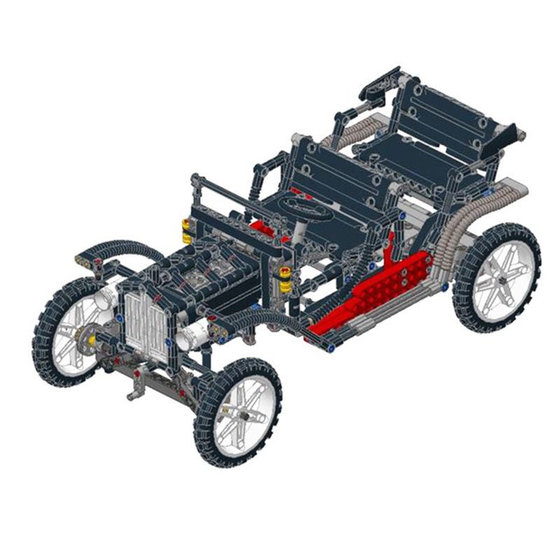 MOC-11664 Technic Car Model T 1908 – godbricks
