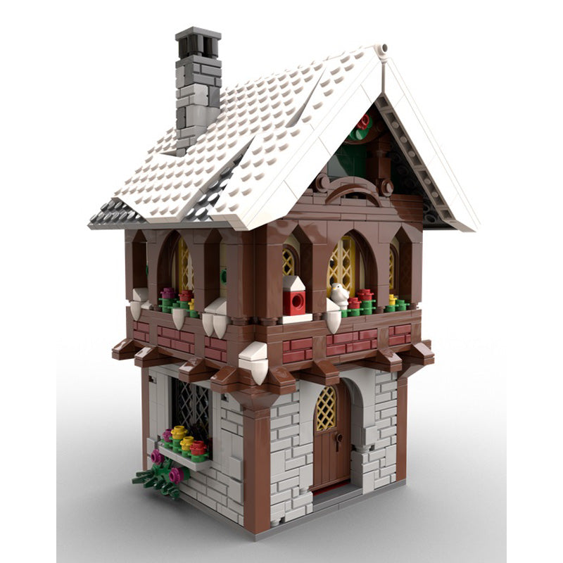 MOC-126956 Winter Village House – godbricks